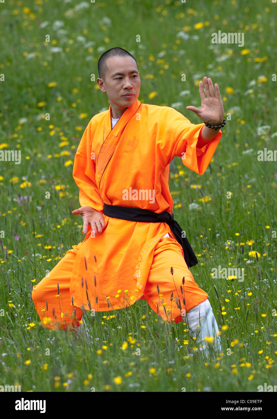 Moine shaolin Banque de photographies et d’images à haute résolution ...