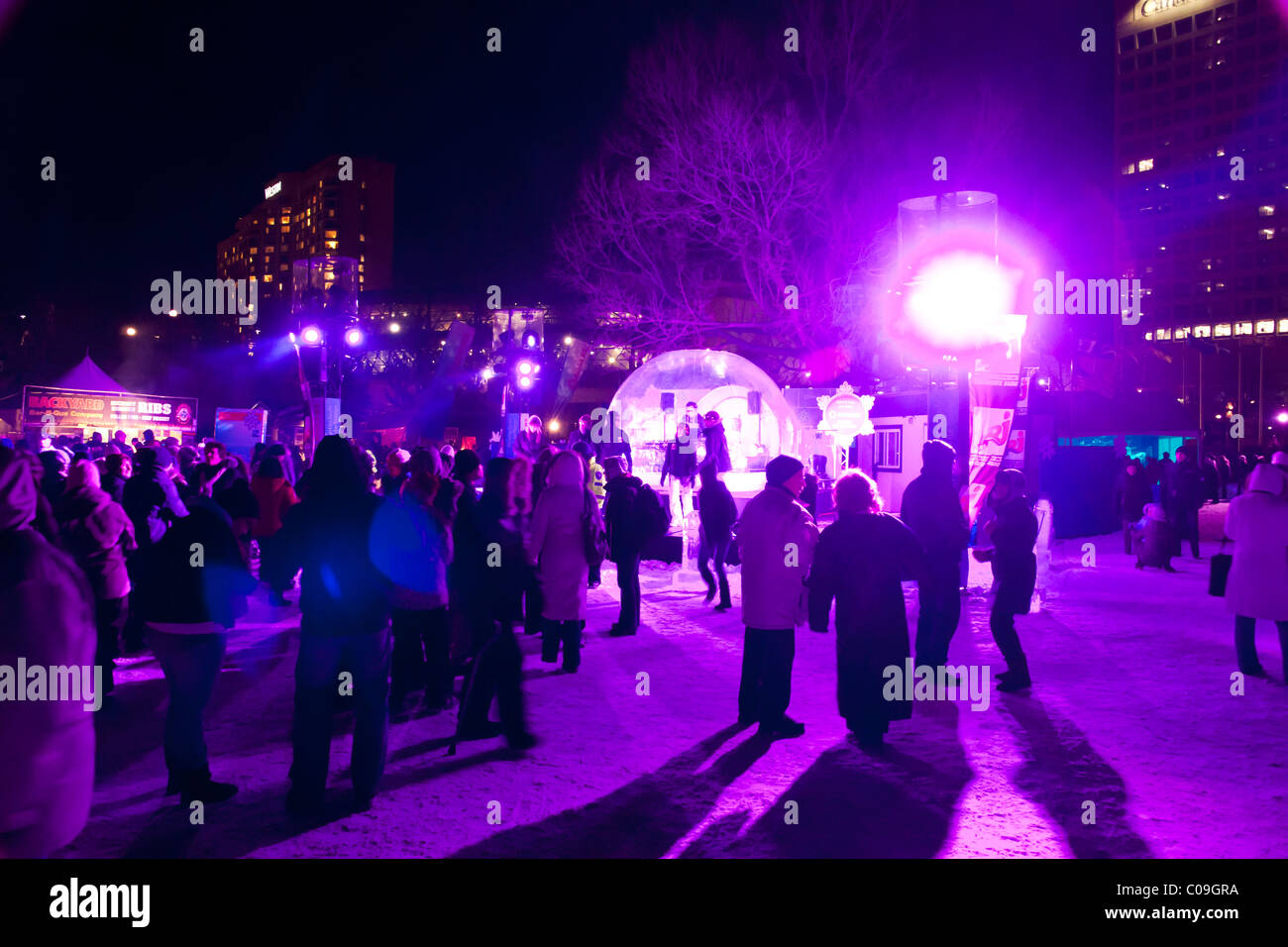 Festival du bal de neige Banque de photographies et d’images à haute ...