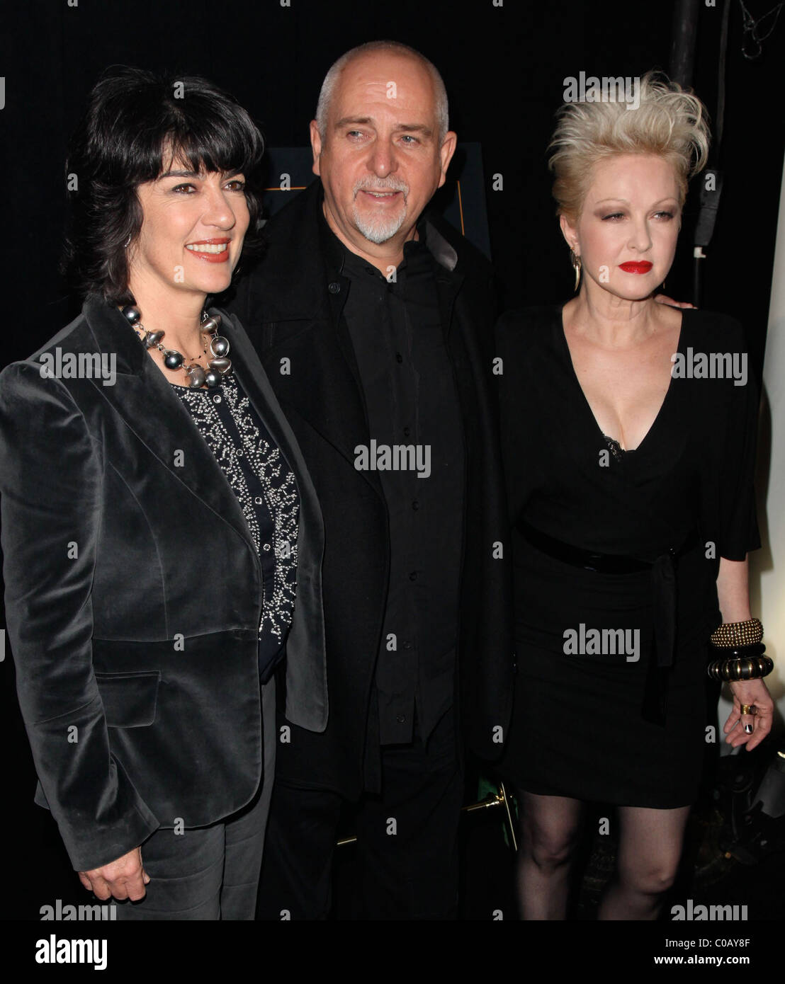 Peter gabriel and cyndi lauper Banque de photographies et d’images à ...