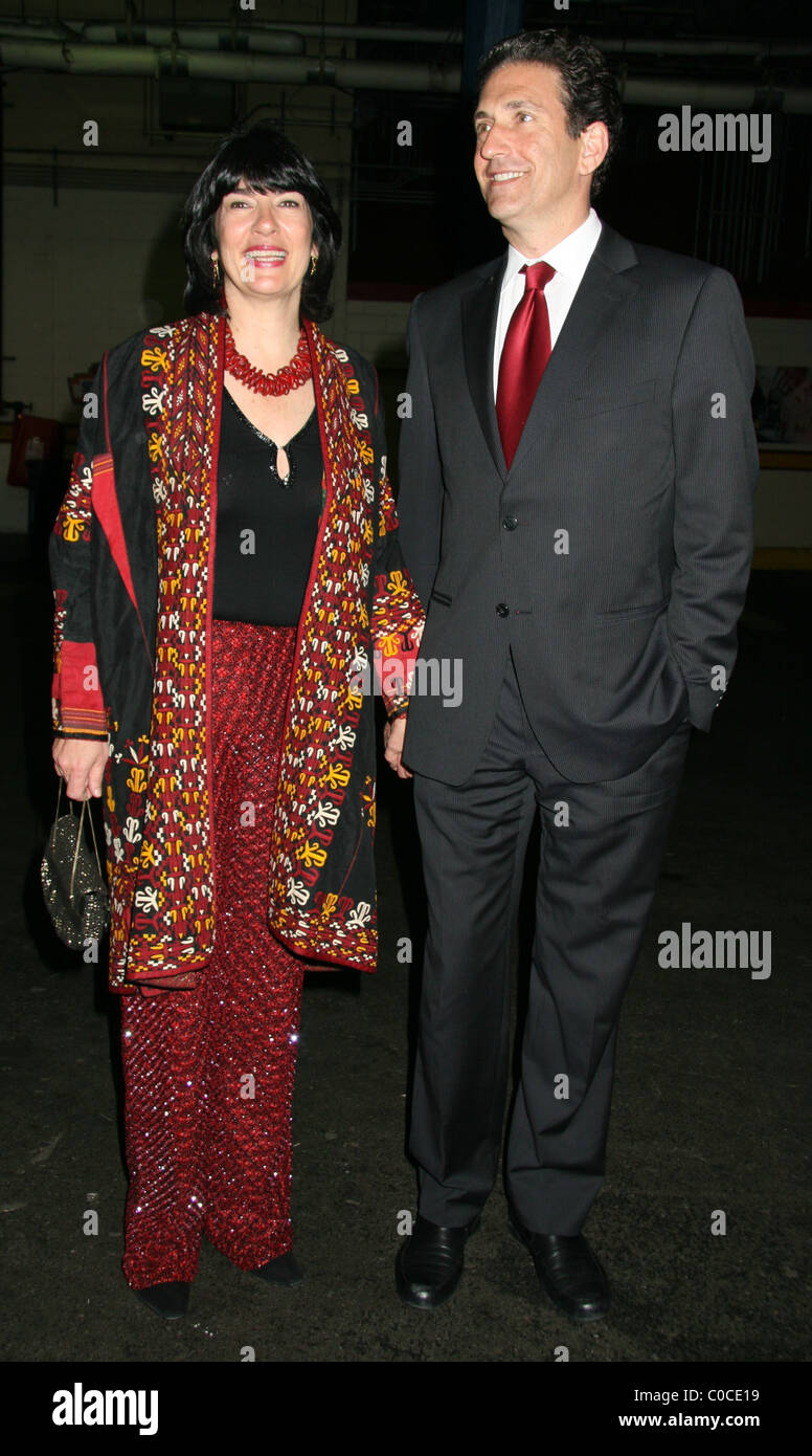 James rubin with christiane amanpour Banque de photographies et d ...