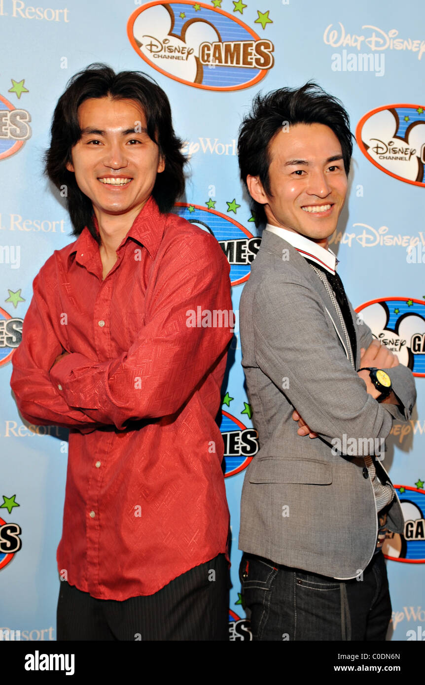 Shin Koyamada et Kouki Okada Disney Channel Games à Walt Disney World ...