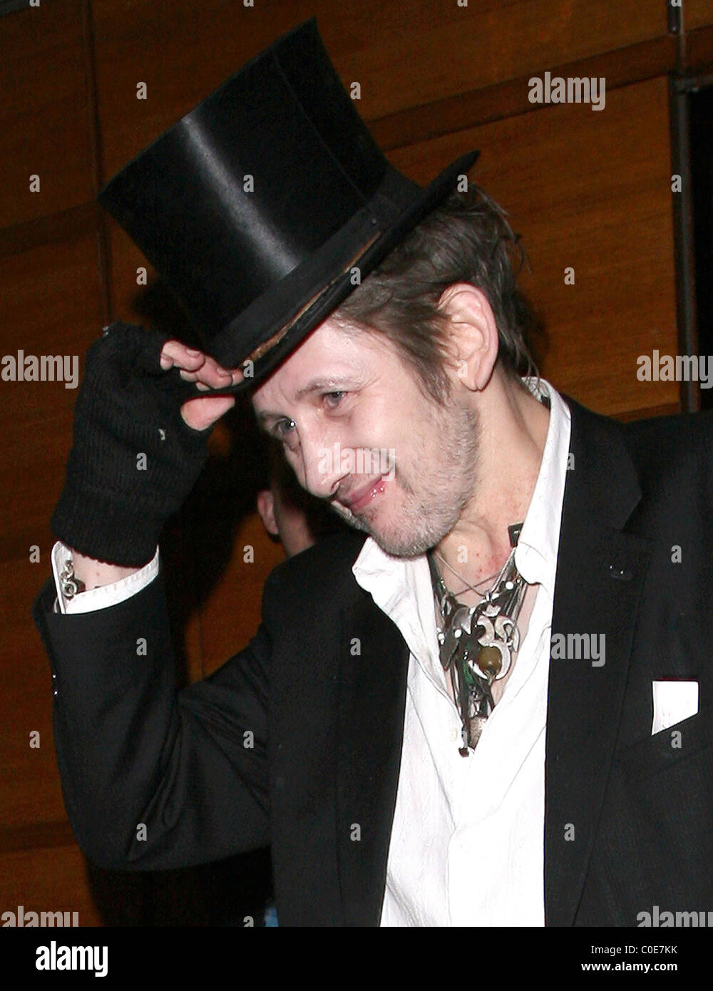 Shane MacGowan des Pogues vodka Belvedere Jagger Dagger fête de ...