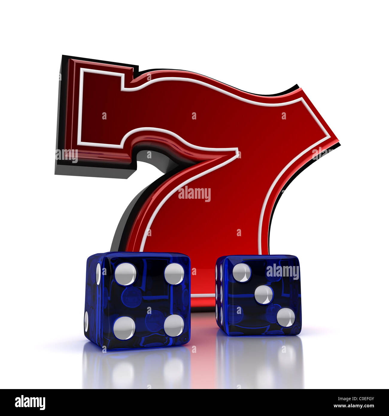 Lucky seven Banque de photographies et d’images à haute résolution - Alamy