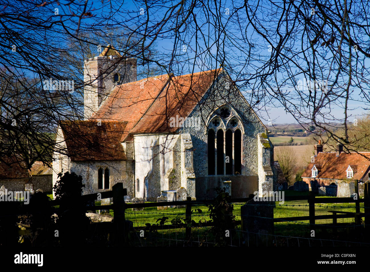 Hambledon parish church Banque de photographies et d’images à haute ...