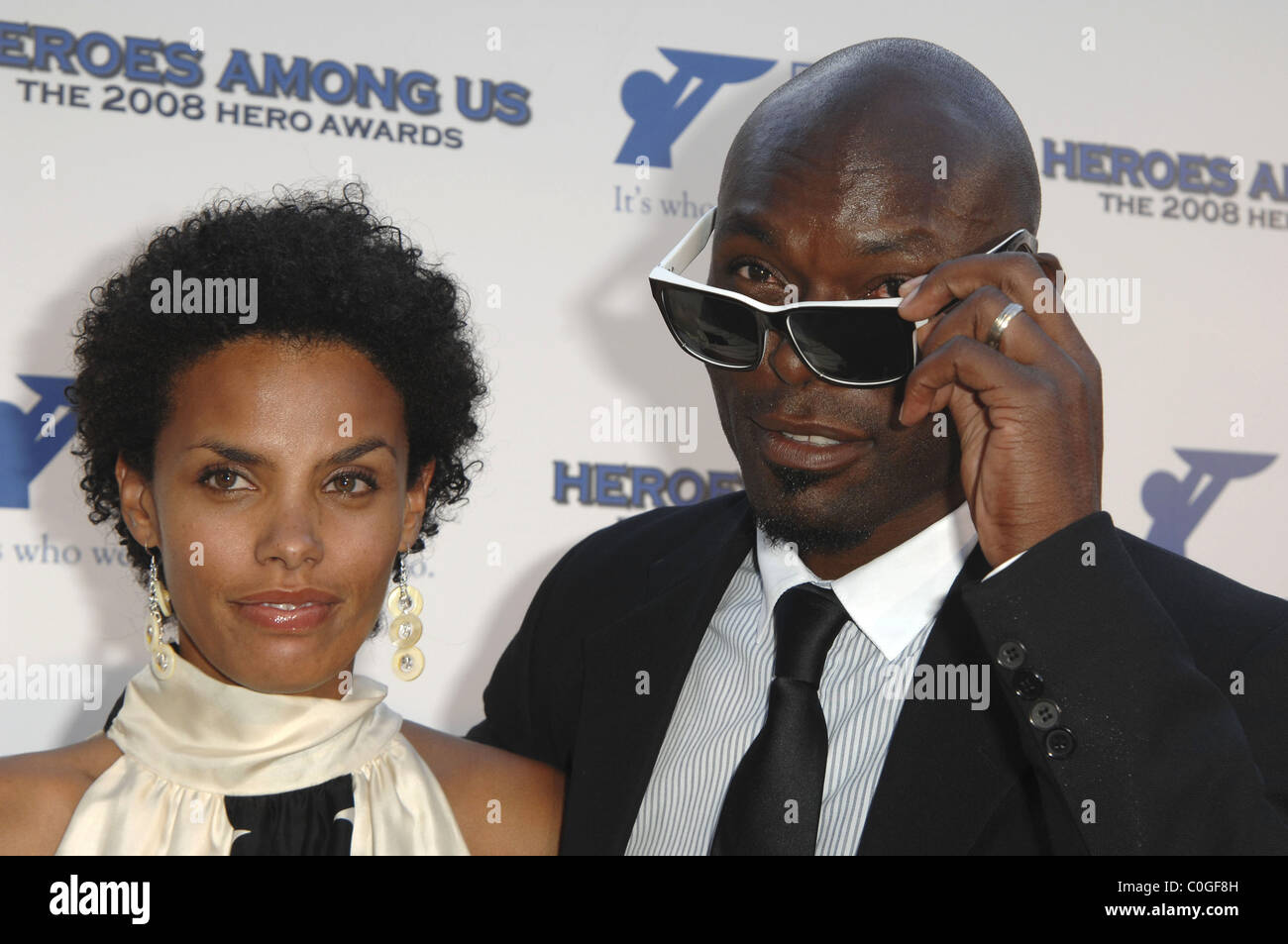 Jimmy jean louis and wife evelyn Banque de photographies et d’images à ...