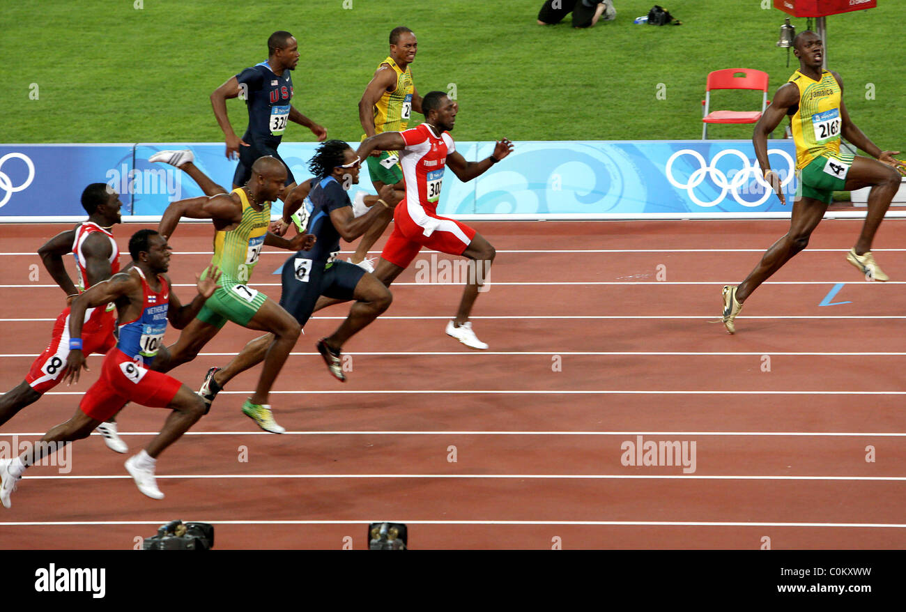 Usain bolt 100m Banque de photographies et d’images à haute résolution ...