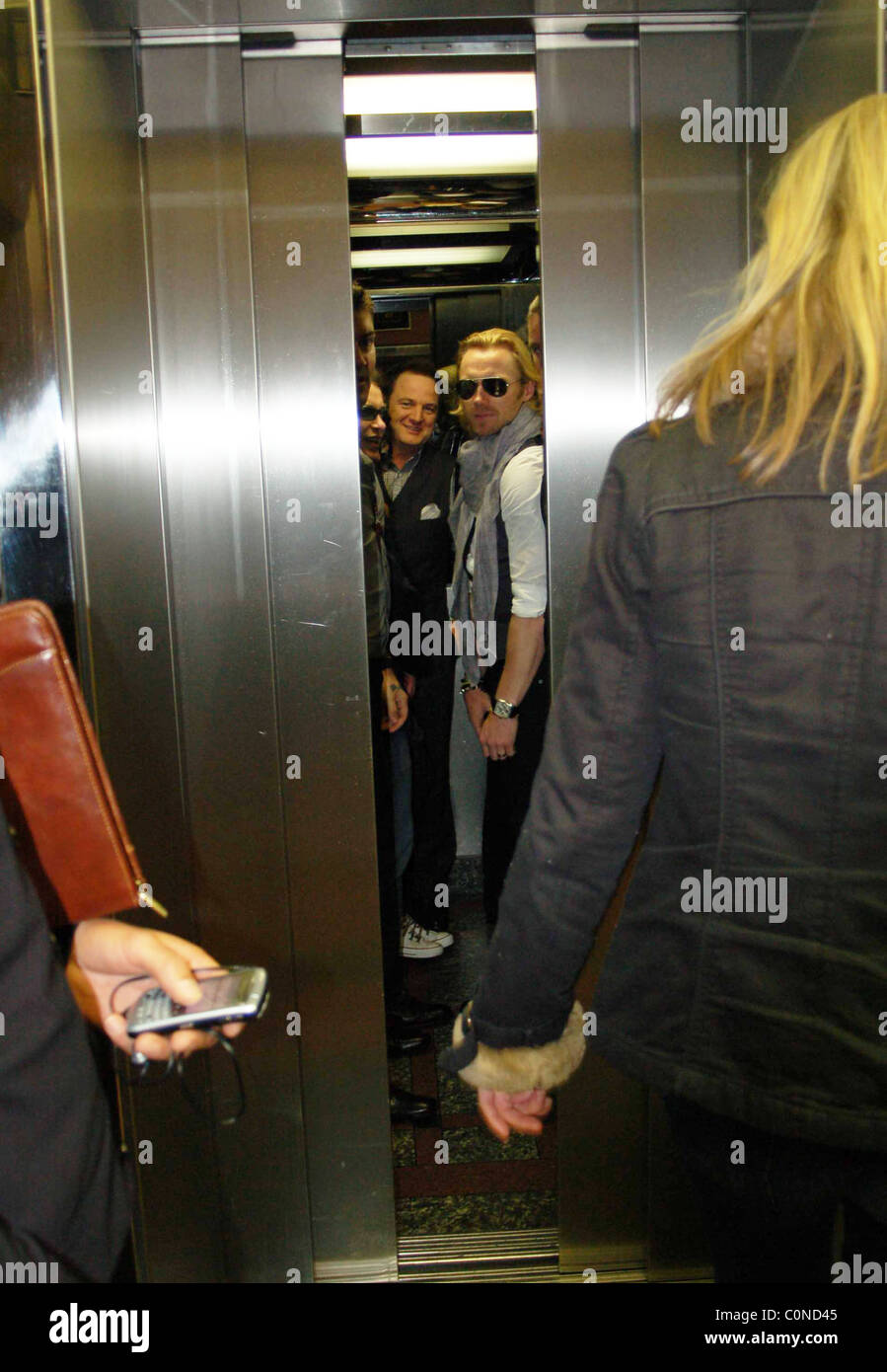 Ronan Keating, Keith Duffy, Shane Lynch, Stephen Gately et Mikey Graham ...