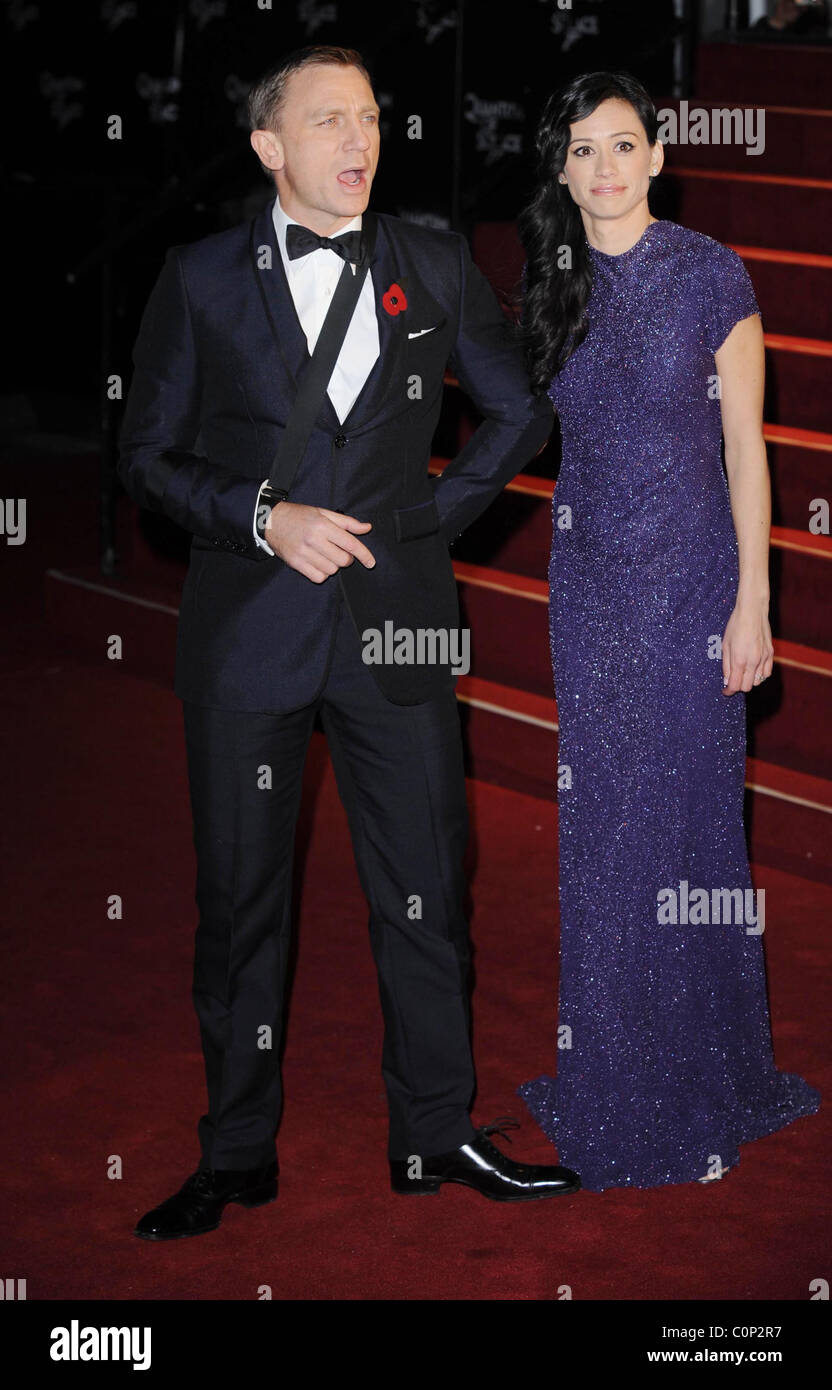 Daniel Craig et Satsuko Mitchell La première mondiale du nouveau film ...