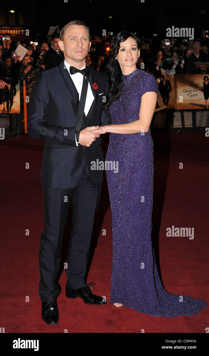 Daniel Craig et Satsuki Mitchell La première mondiale du nouveau film ...