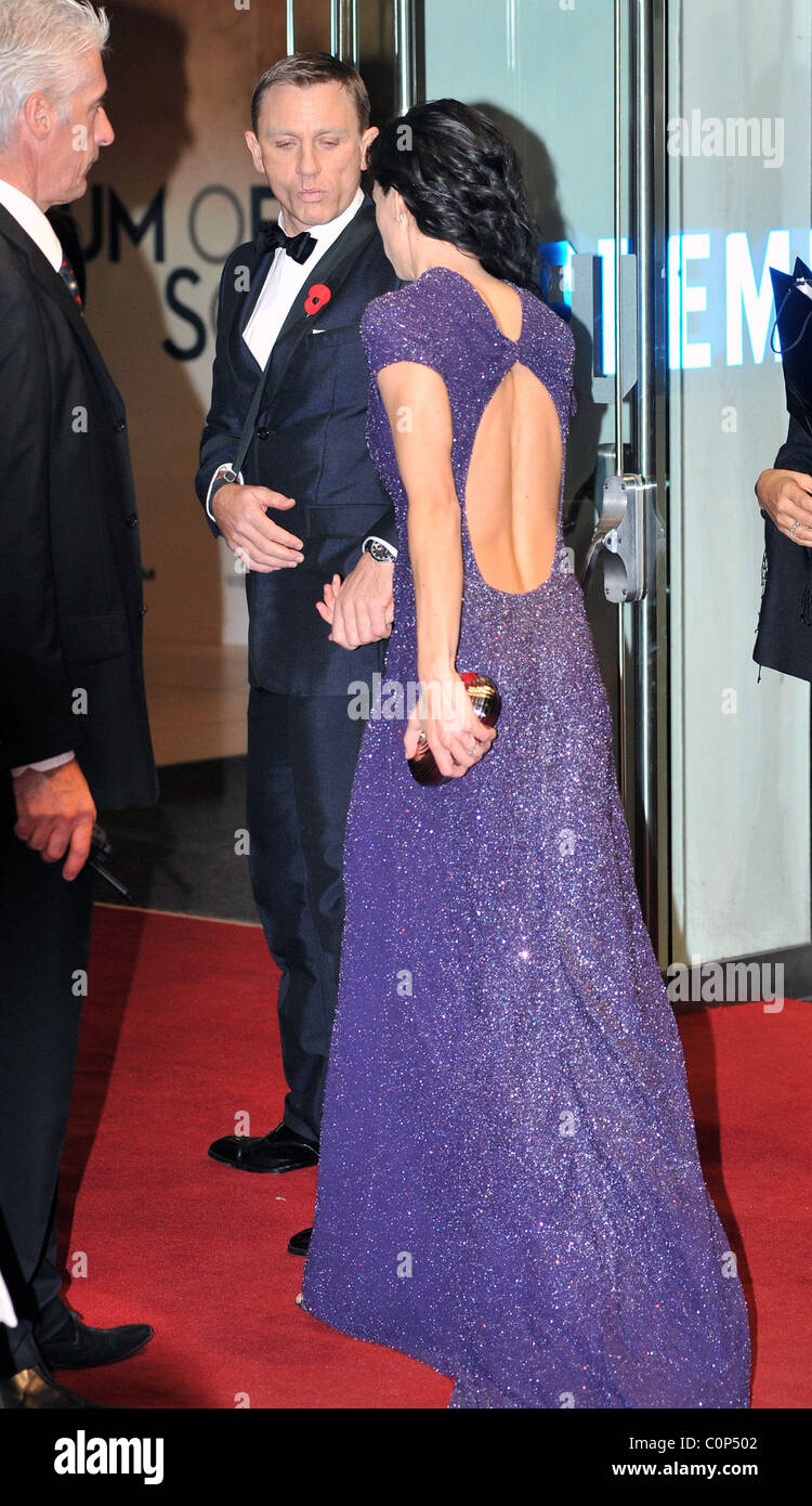 Daniel Craig et Satsuki Mitchell La première mondiale du nouveau film ...