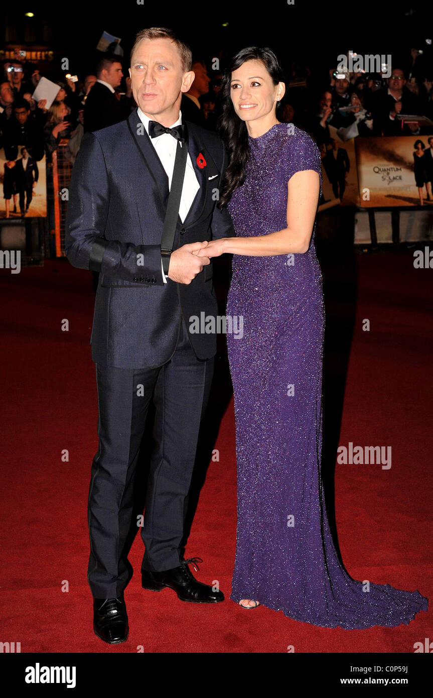 Daniel Craig et Satsuki Mitchell La première mondiale du nouveau film ...