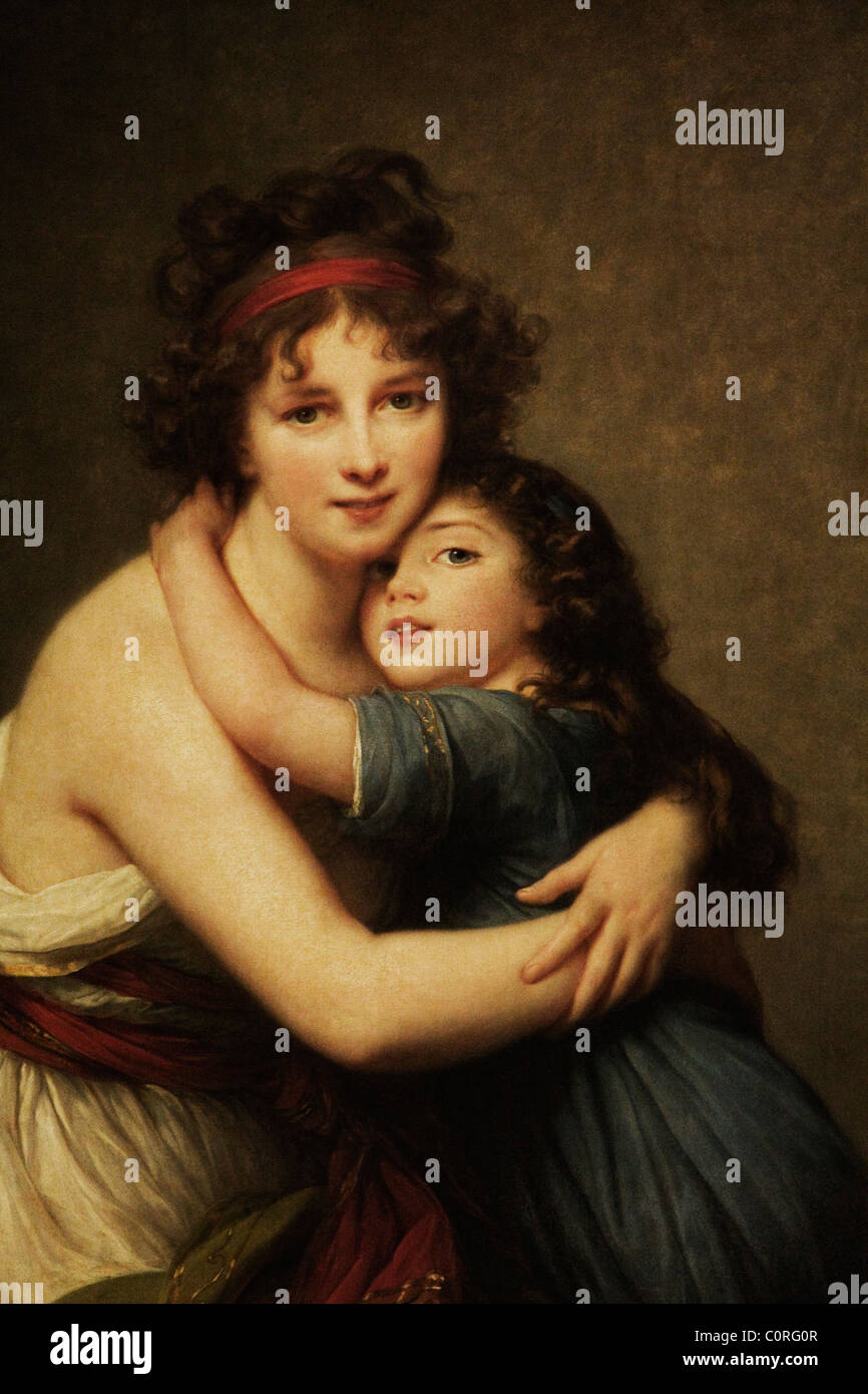 Autoportrait elisabeth vigee le brun Banque de photographies et d’images à haute résolution - Alamy