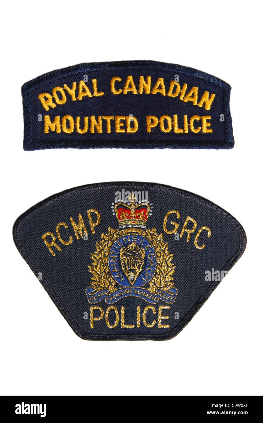 Royal canadian mounted police badge Banque de photographies et d’images ...