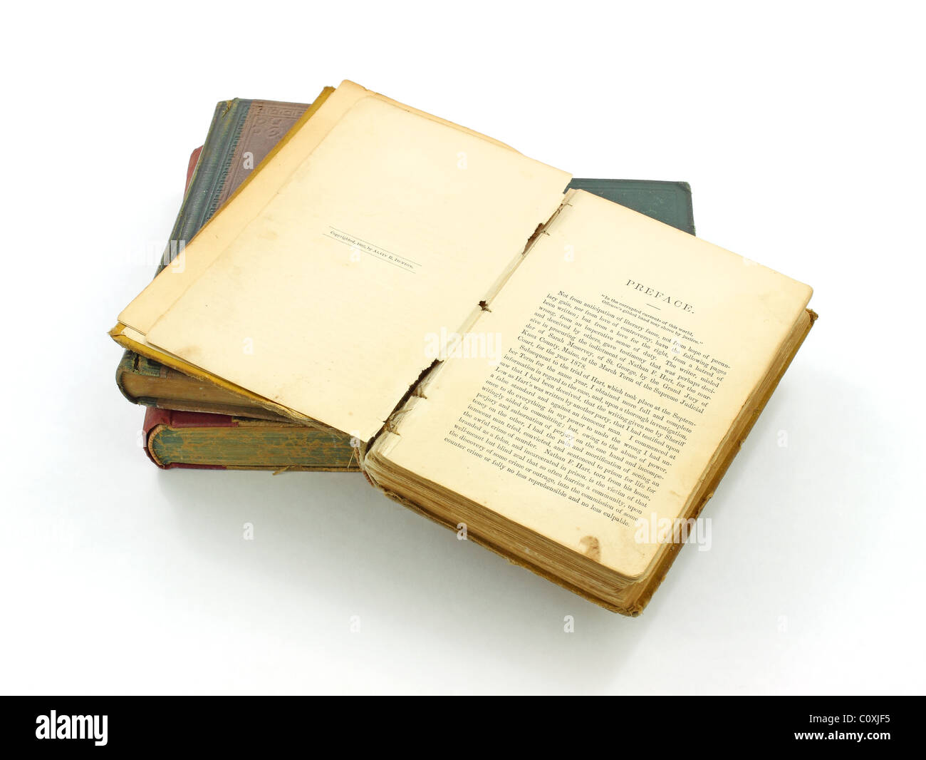 Couvertures de livres anciens Banque de photographies et d’images à ...