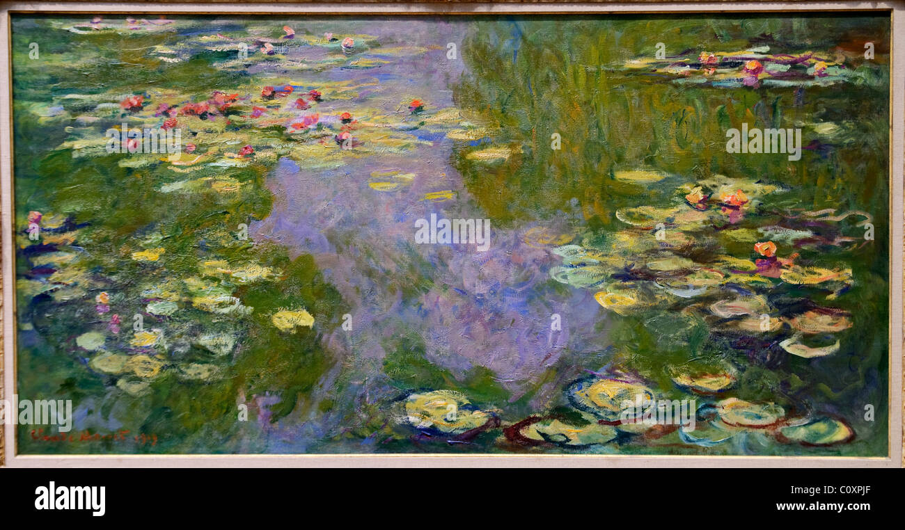 Claude monet water lilies 1919 Banque de photographies et d’images à ...