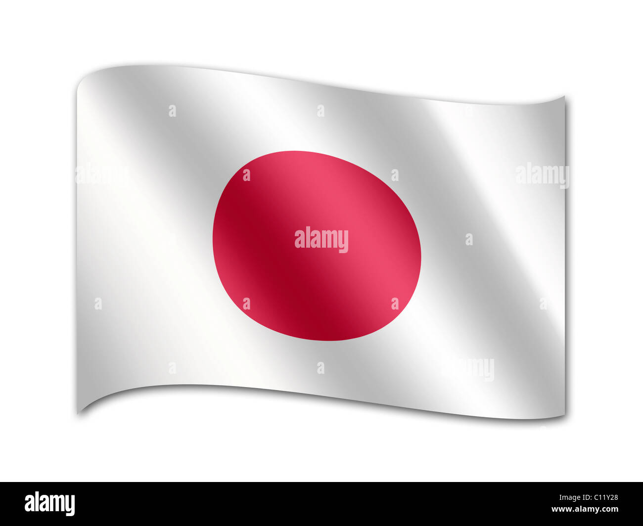 Drapeau du Japon Photo Stock - Alamy