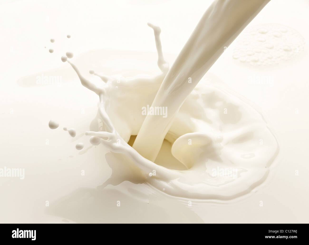 Fond lait Banque de photographies et d’images à haute résolution - Alamy