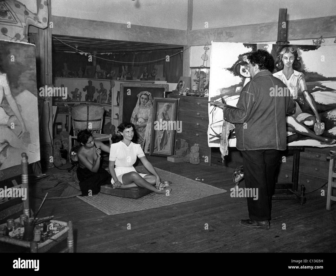 Portrait De Diego Rivera Banque d'image et photos - Alamy