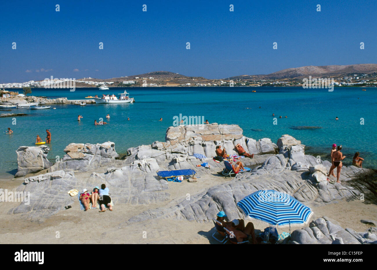 Kolymbithres Beach, Paros, Cyclades, Grèce, Europe Photo Stock - Alamy