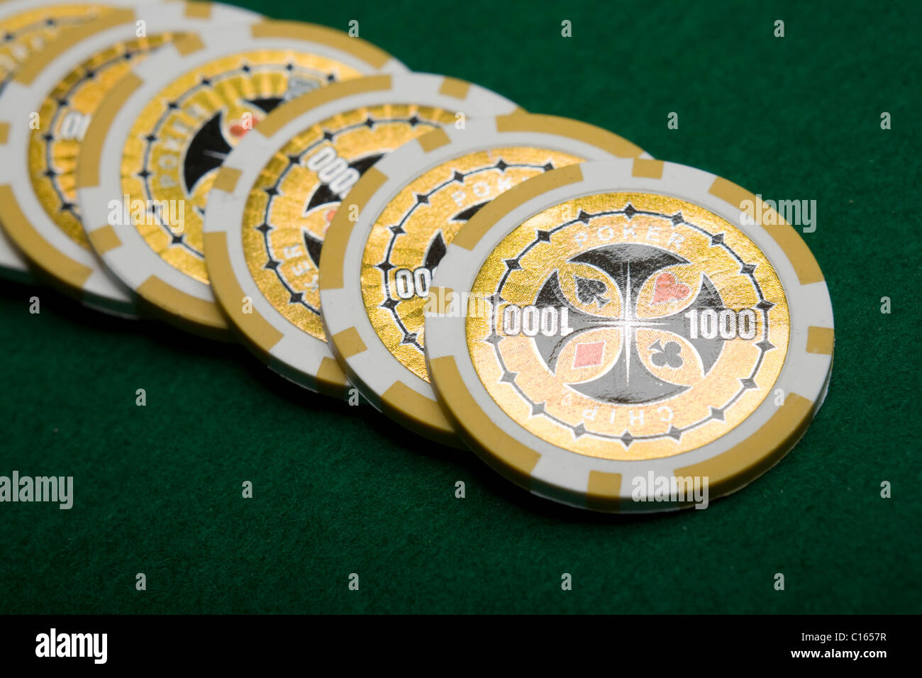 Jeton vert Banque de photographies et d’images à haute résolution - Alamy