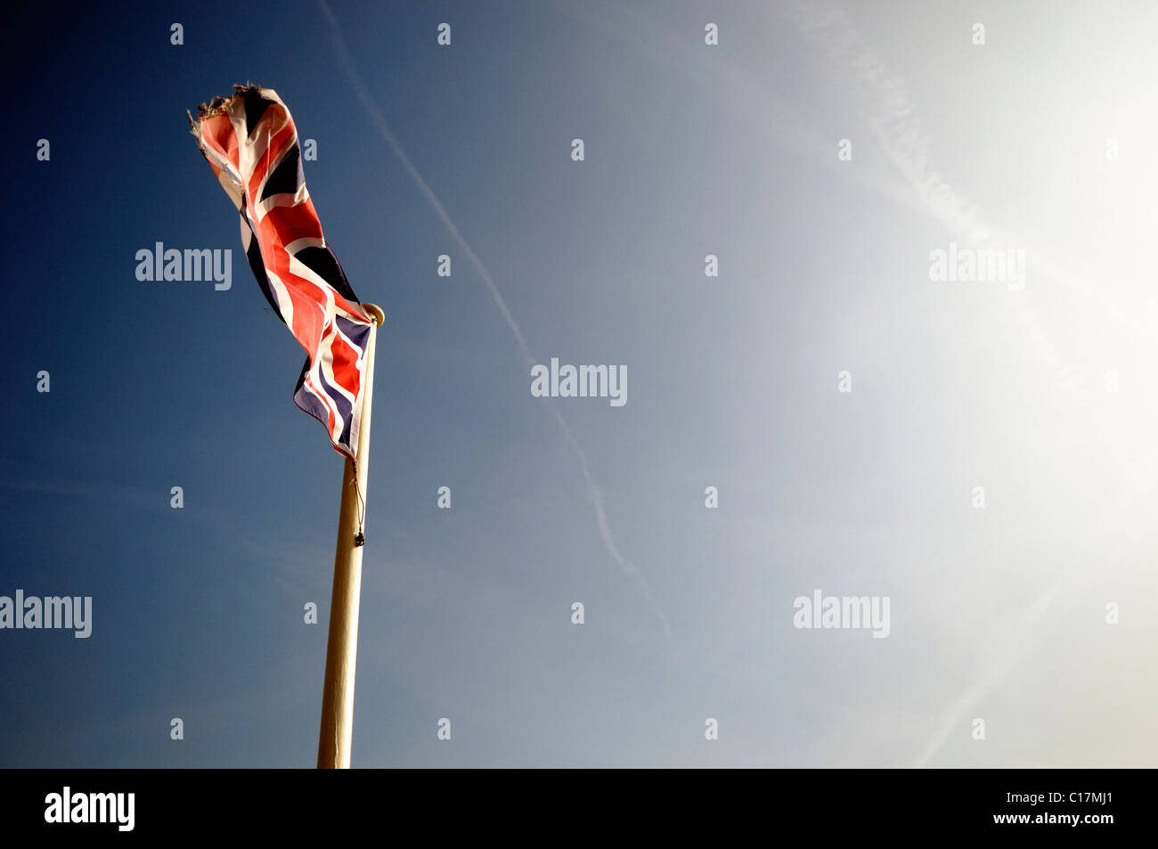 Drapeau union jack du royaume uni Banque de photographies et d’images à ...