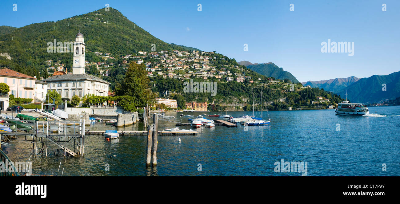 La chiesa di San Vincenzo Église, derrière la villa d :, Cernobbio ...