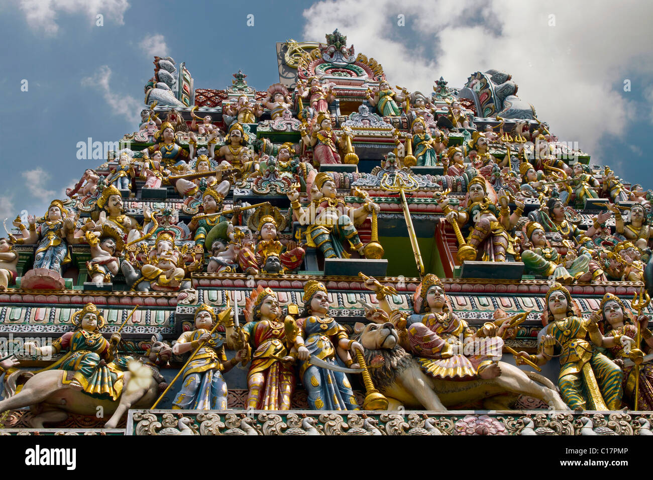 Sculptures de temple hindou Banque de photographies et d’images à haute ...