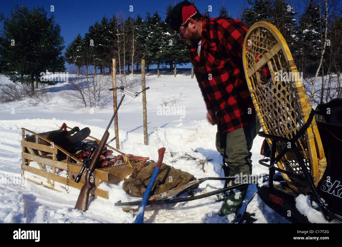 Canadian trapper Banque de photographies et d’images à haute résolution ...