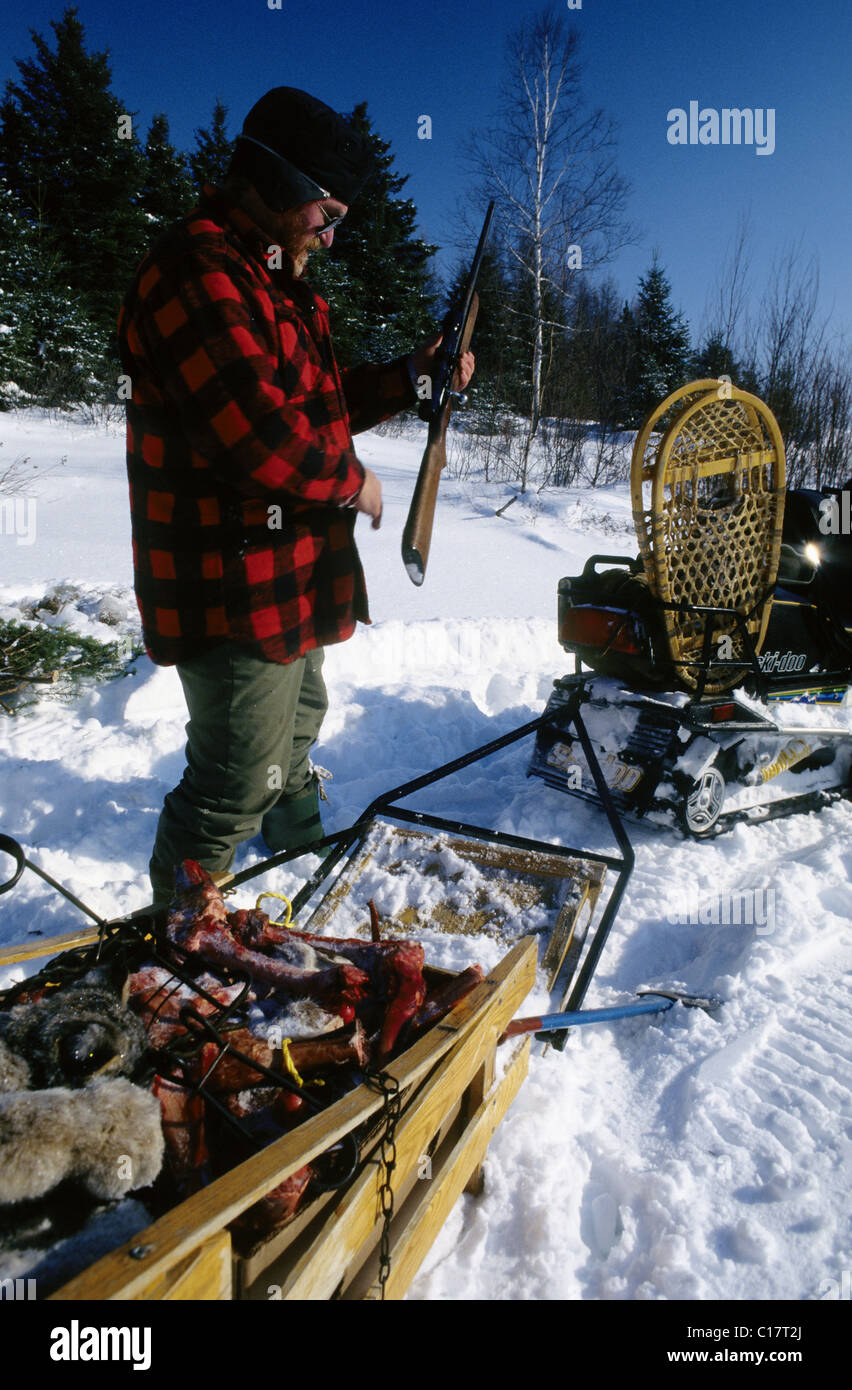 Canadian trapper Banque de photographies et d’images à haute résolution ...