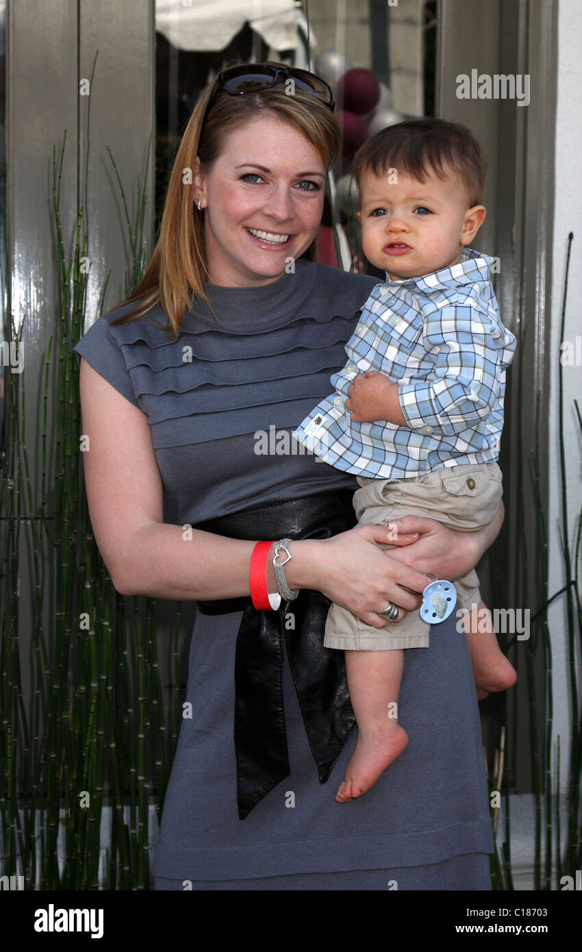 Braydon wilkerson and melissa joan hart Banque de photographies et d ...