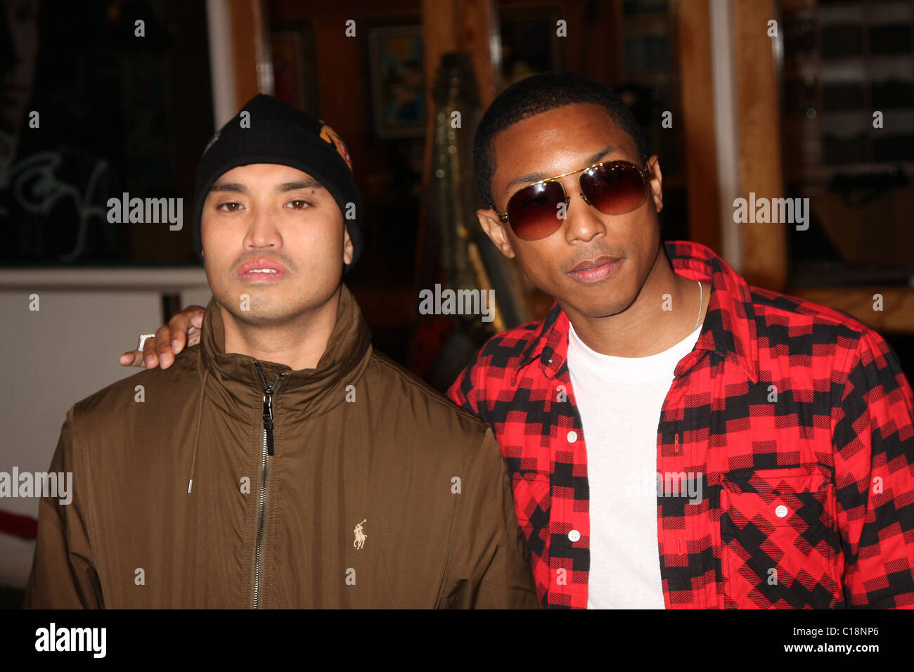 Chad Hugo et Pharrell Williams Première mondiale de "Fast & Furious ...
