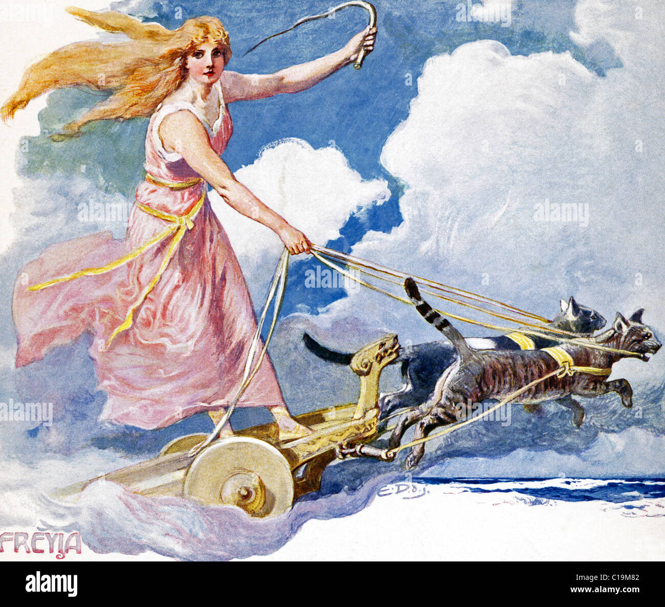 Déesse nordique de la fertilité Banque de photographies et d’images à haute résolution - Alamy