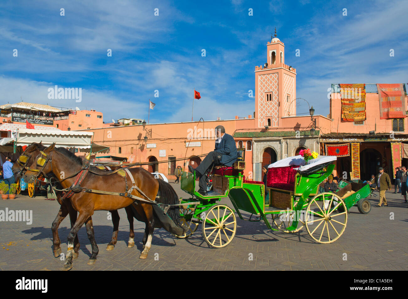 Caleche marrakech Banque de photographies et d’images à haute ...