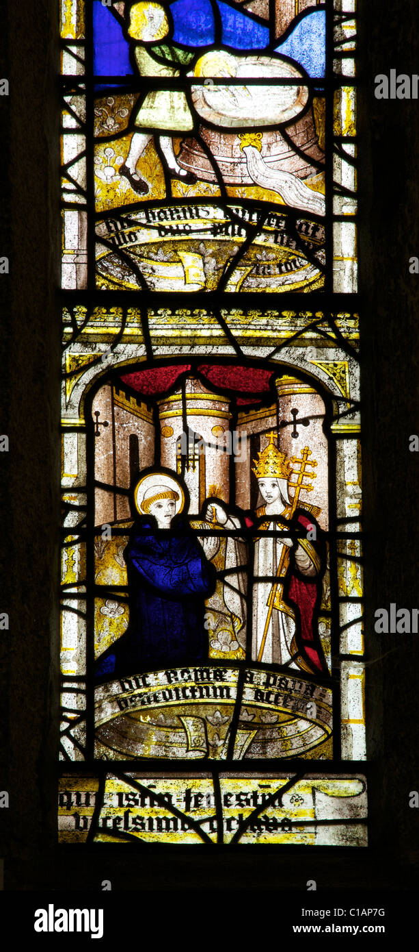St neot window Banque de photographies et d’images à haute résolution ...