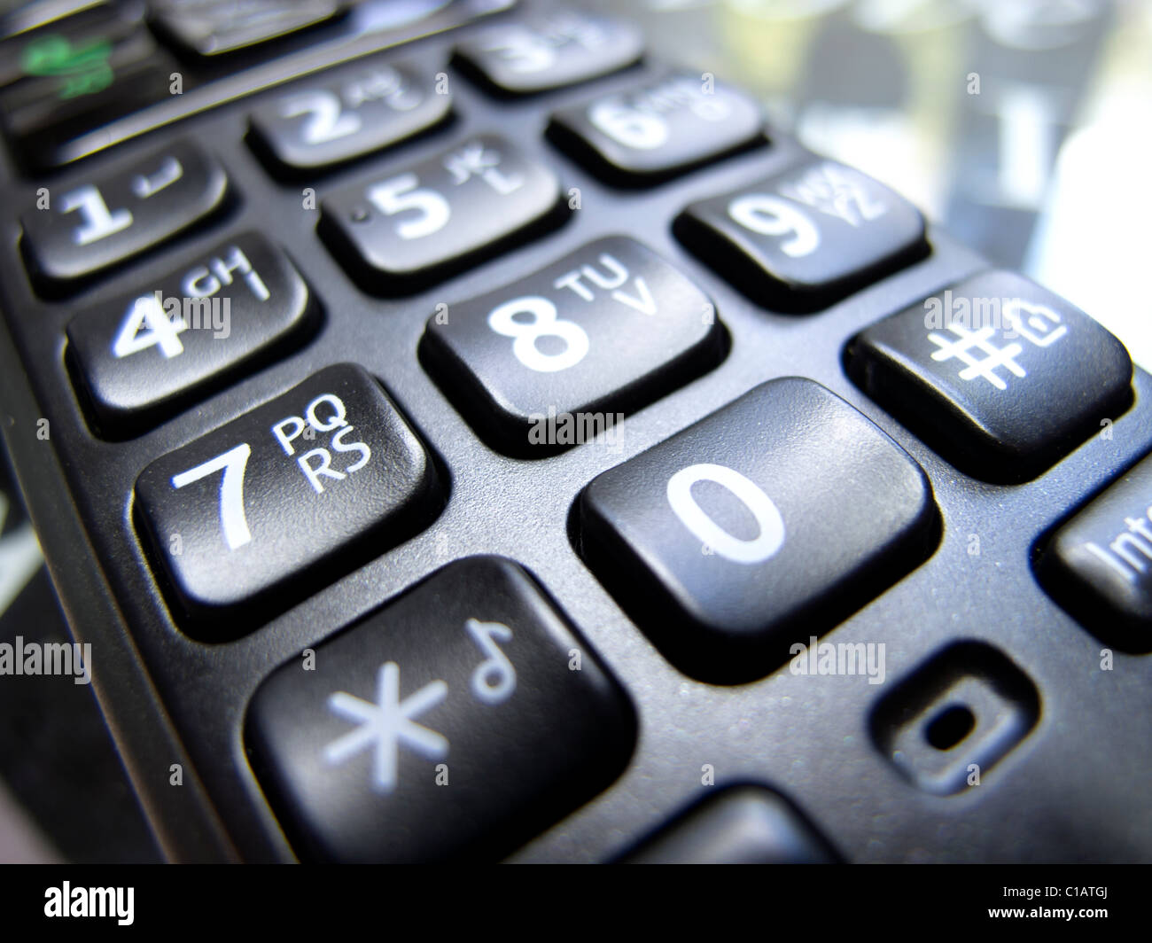 Clavier téléphonique Banque de photographies et d’images à haute ...