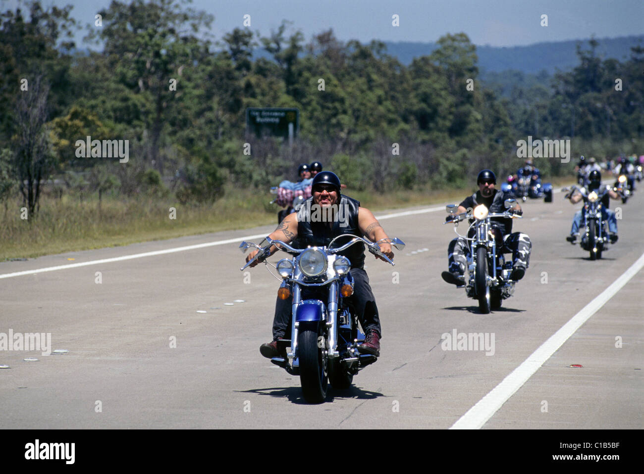 Harley davidson gang hells angels Banque de photographies et d’images à ...