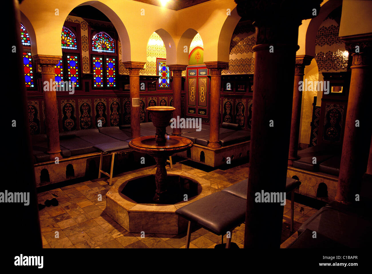 France, Paris, le hammam de la Grande Mosquée de Paris Photo Stock - Alamy