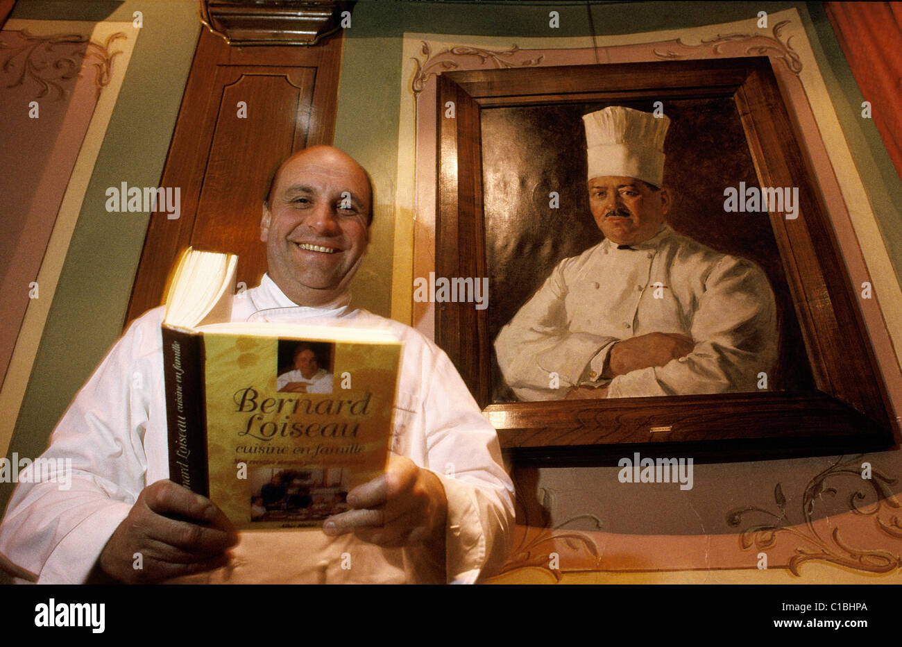 France, Côte d'Or, à Saulieu, le célèbre Chef Bernard Loiseau et sa ...