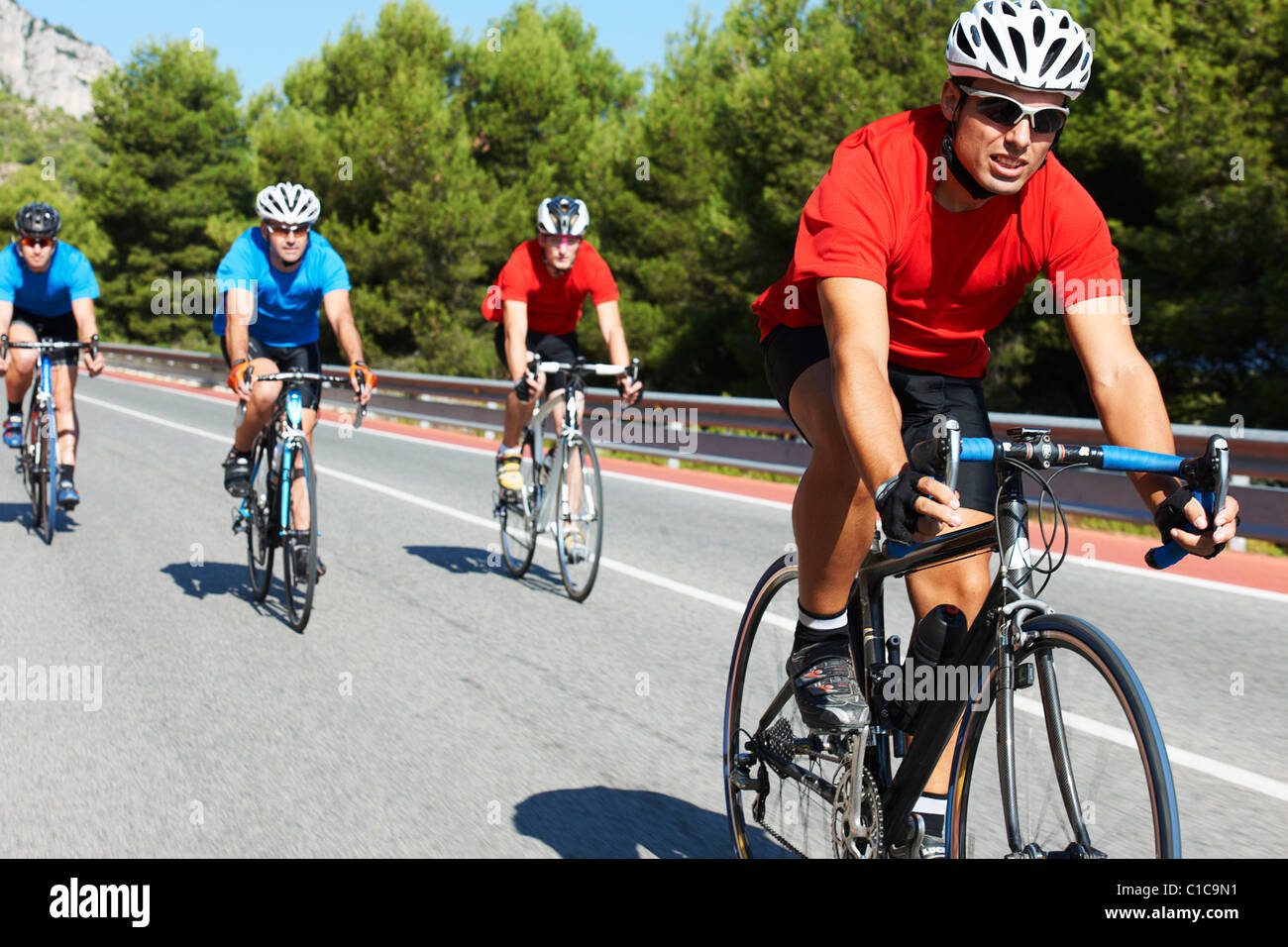 équipe de course de vélo Banque de photographies et d’images à haute ...