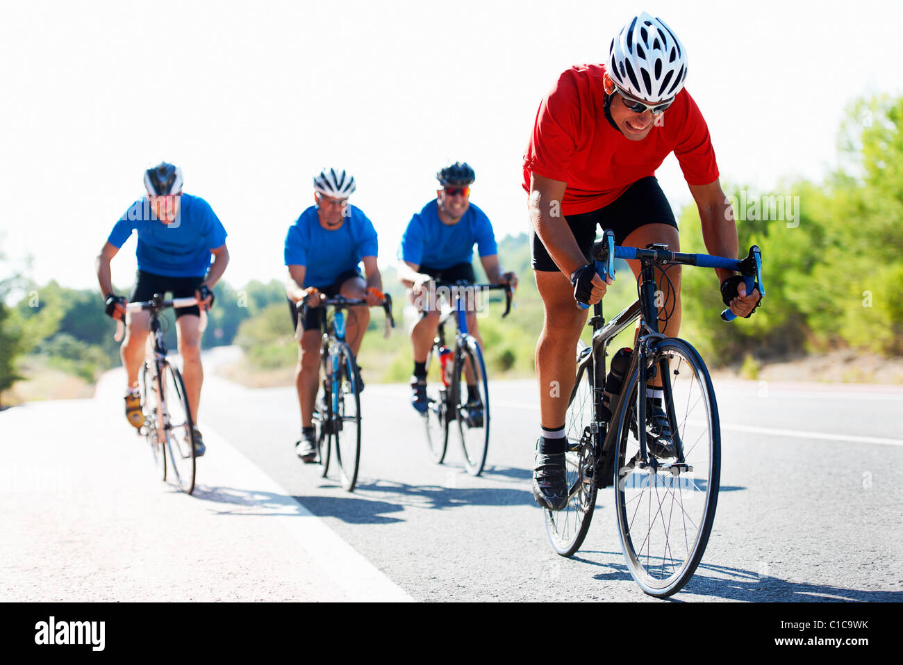 équipe de course de vélo Banque de photographies et d’images à haute ...