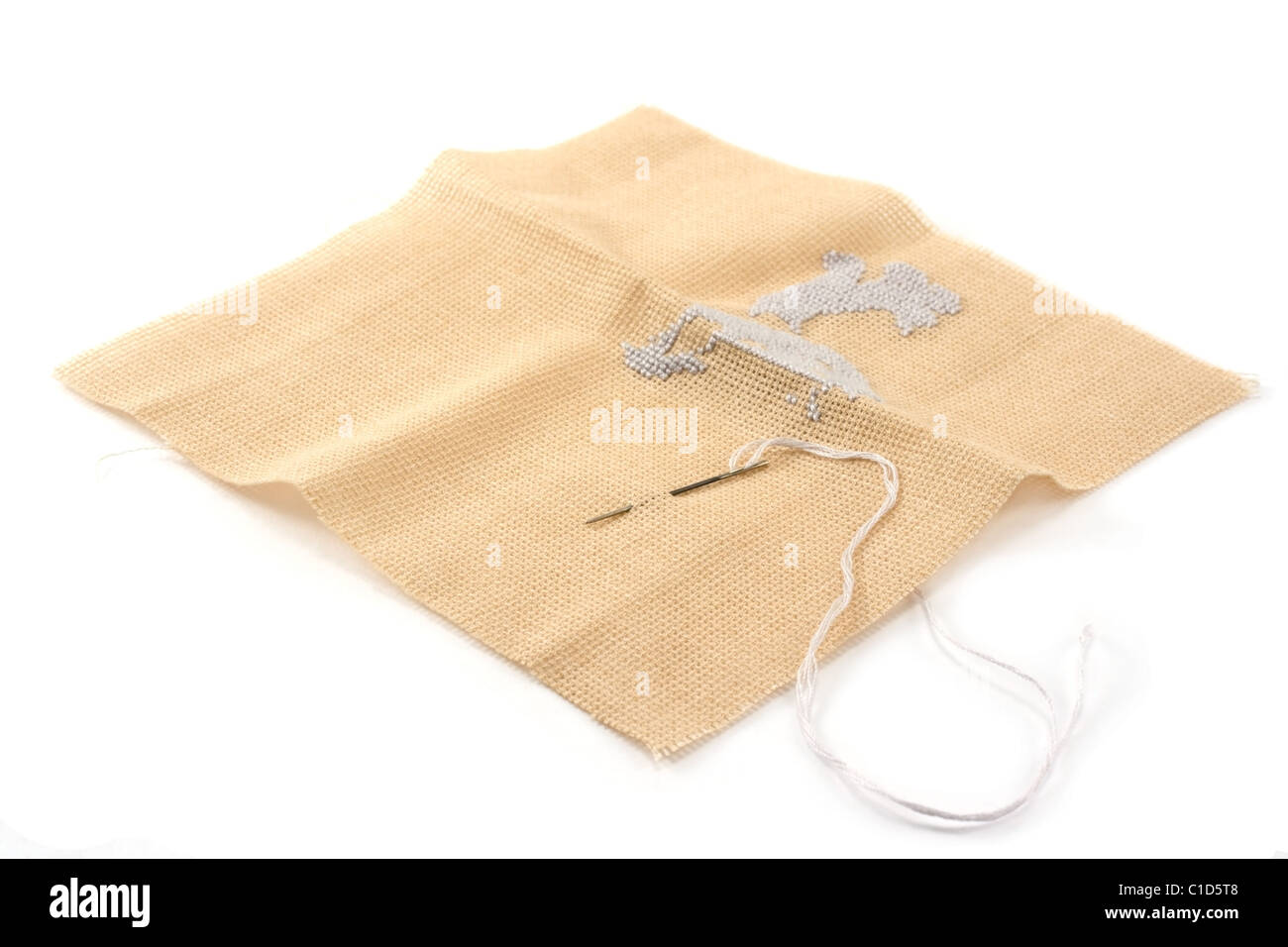 Texture broderie Banque d'images détourées - Alamy