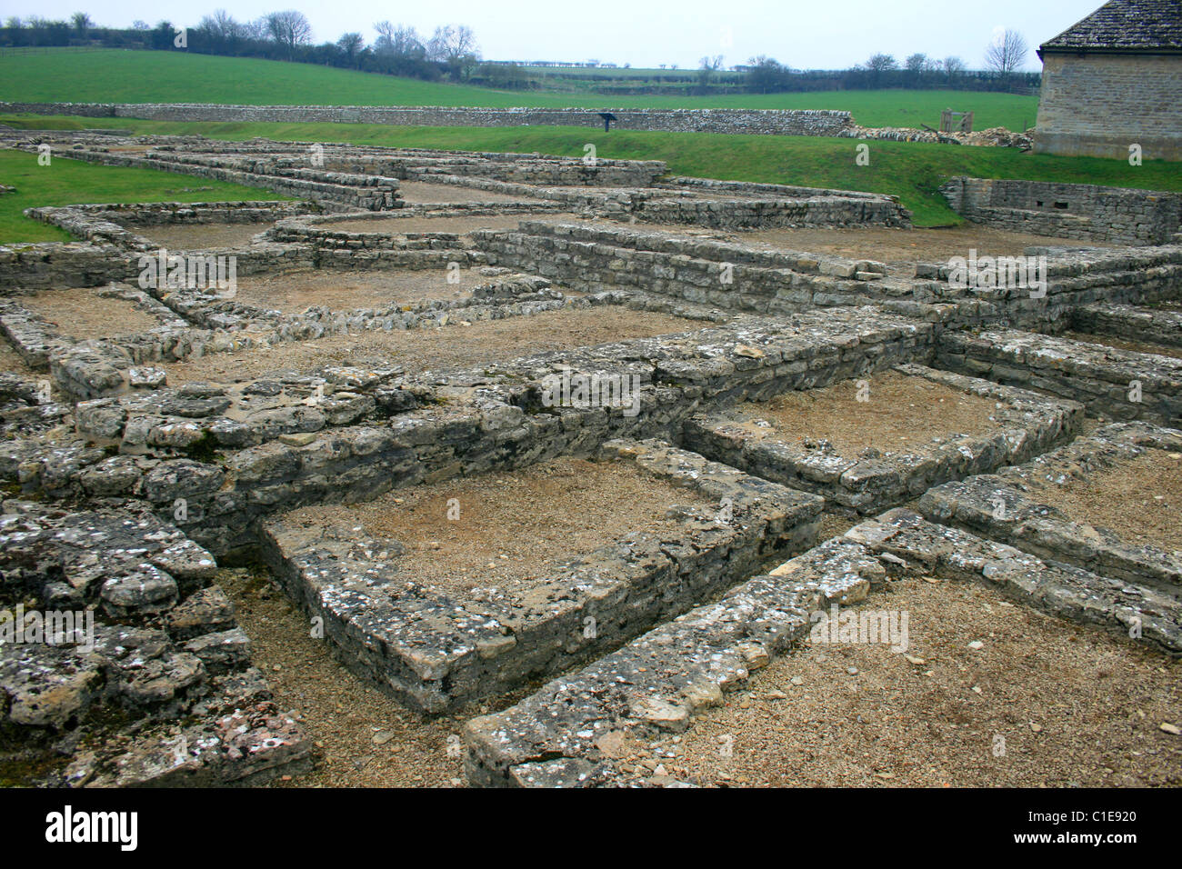 Ruine de villa romaine Banque de photographies et d’images à haute ...