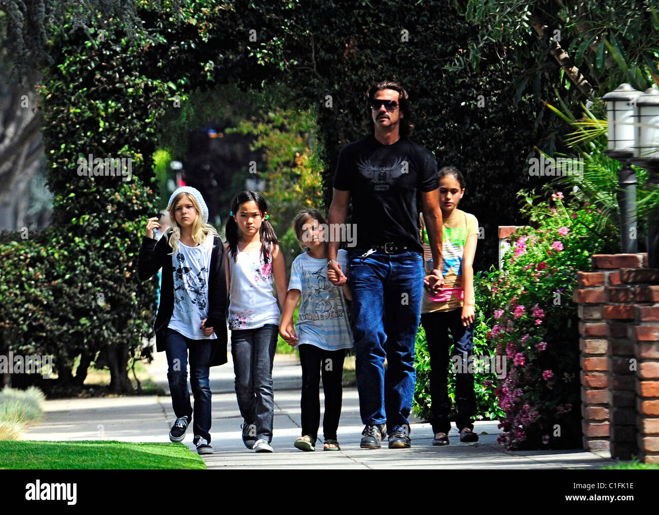 Elegantes Lorenzo Lamas Kinder Fotos