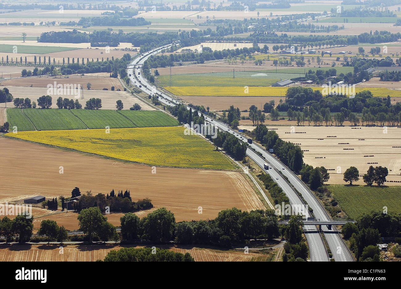 A61 road Banque de photographies et d’images à haute résolution - Alamy