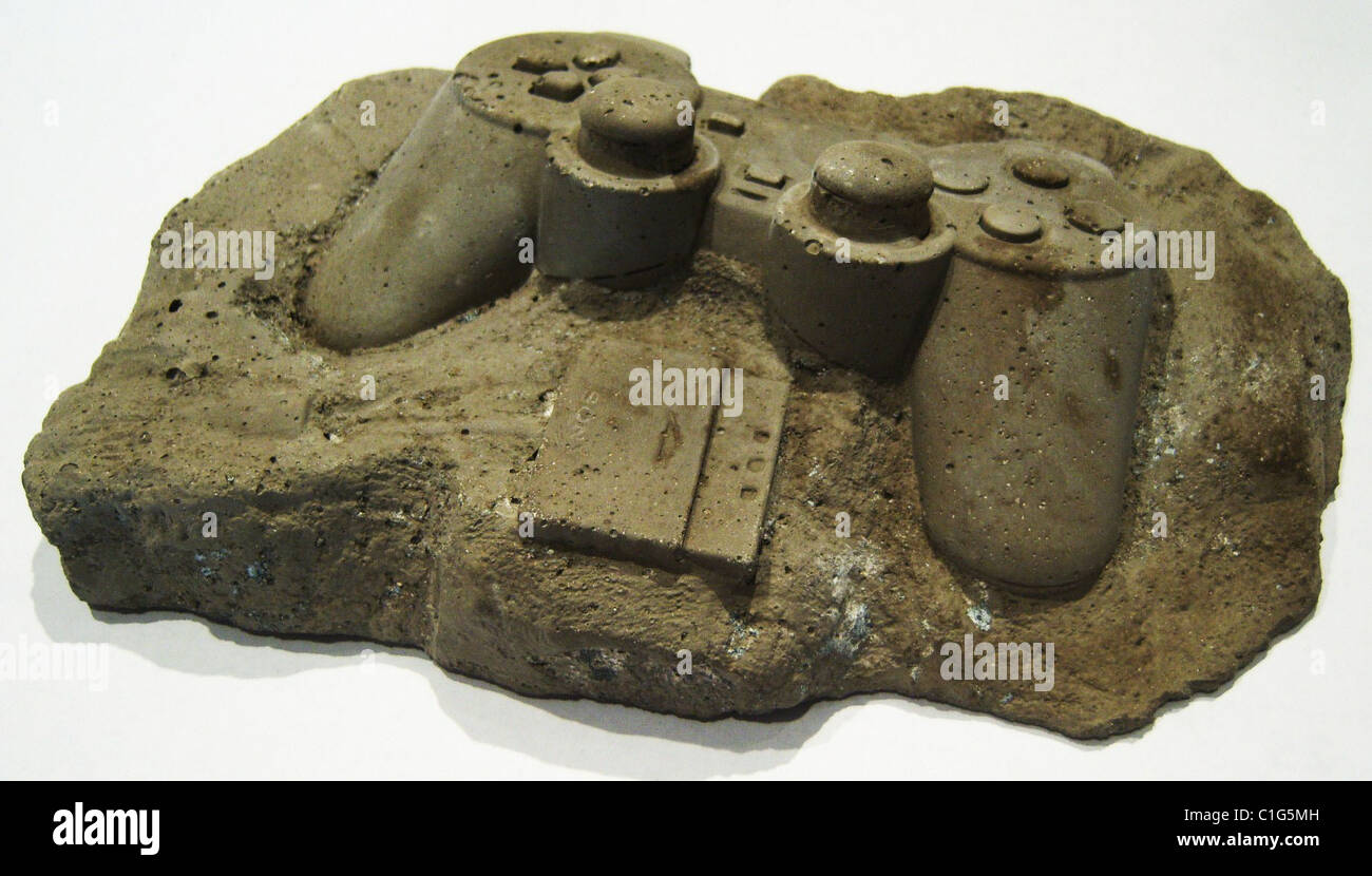 Ce fossile ? Artiste Christopher Locke a sur un vieux thème - il a ...