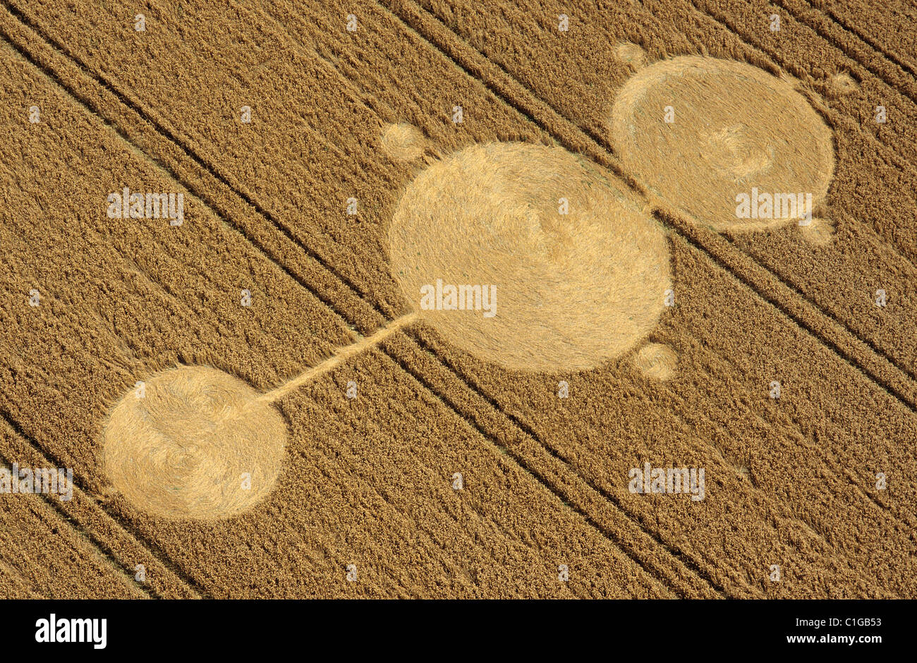 Crop circles Banque de photographies et d’images à haute résolution - Alamy