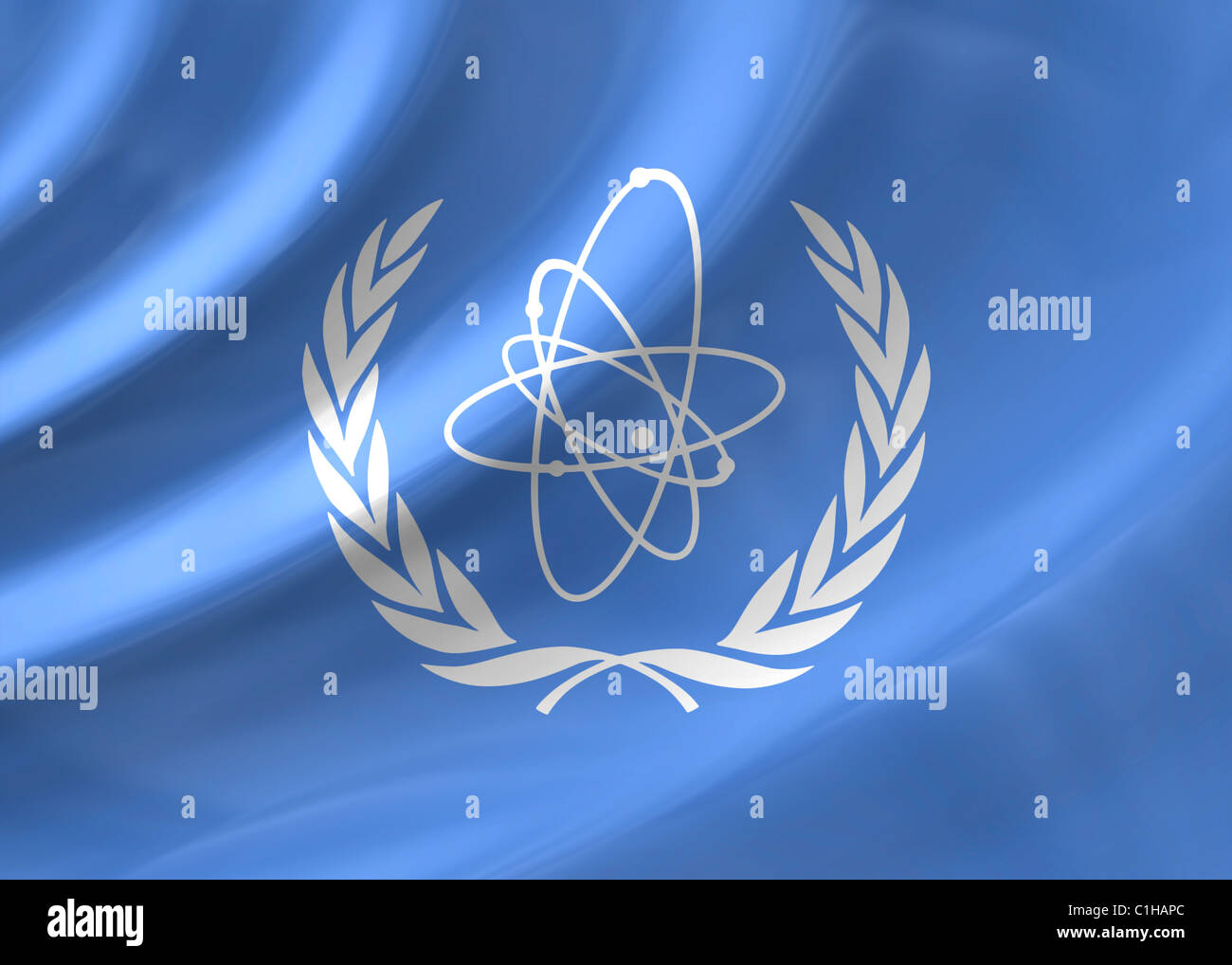 Iaea flag symbol logo Banque de photographies et d’images à haute ...