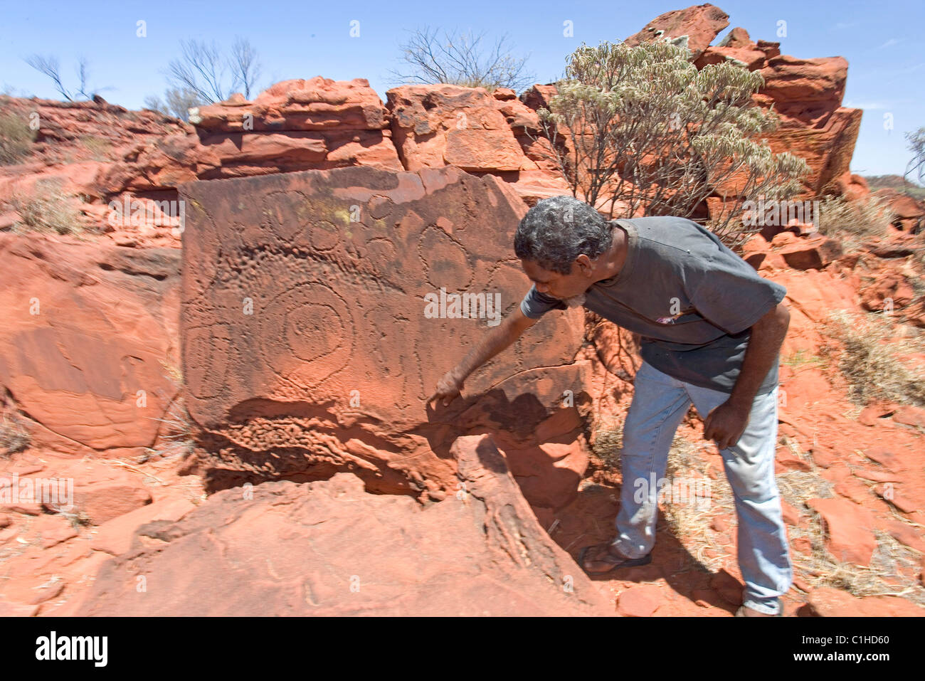 Titjikala aborigine community Banque de photographies et d’images à ...