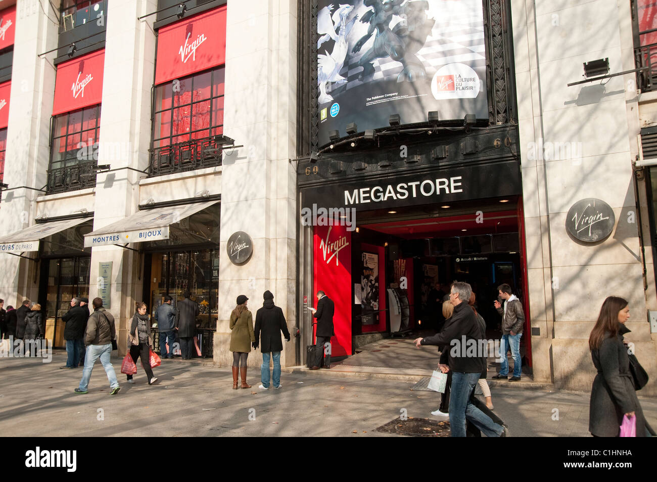 Virgin megastore france Banque de photographies et d’images à haute ...
