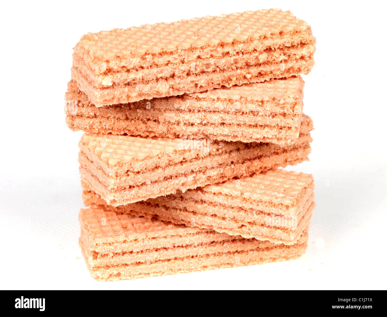 Wafer biscuits Banque de photographies et d’images à haute résolution ...